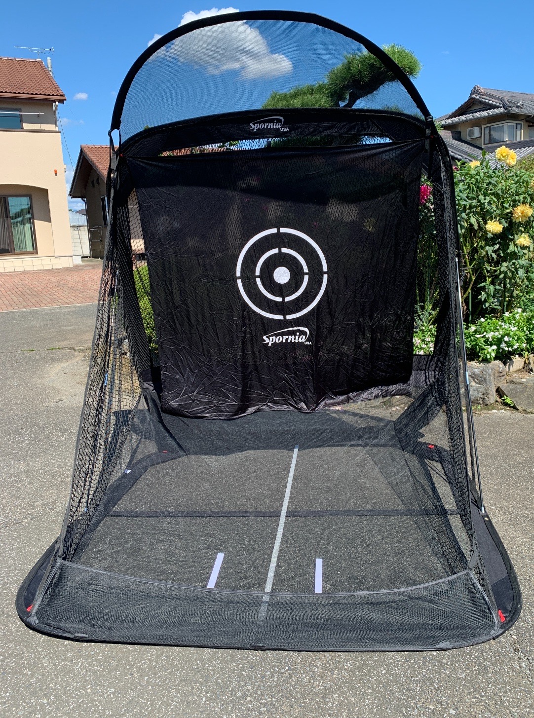 自動返球ネット、Sparnia（スーニアポーニア）を購入しました！自宅で毎日スイングトレーニングができるようになりました。 – Live ...